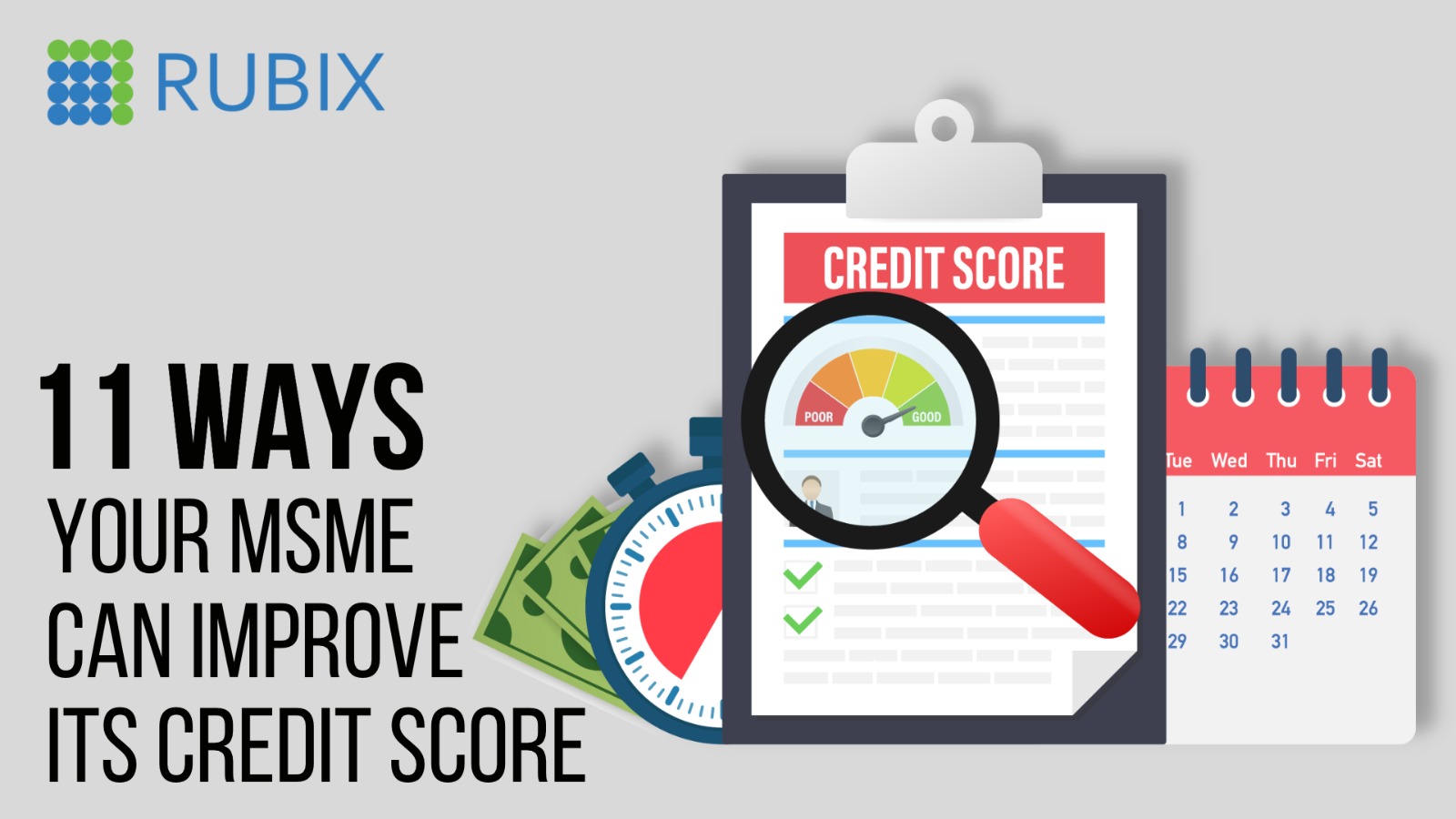 11 Ways You Can Improve the Creditworthiness of Your MSME